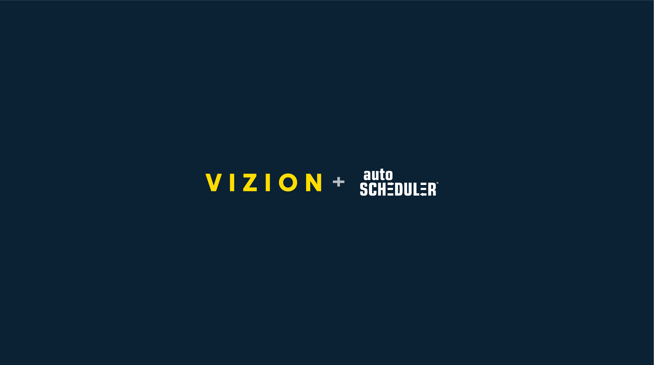 AutoScheduler.AI & Vizion Strike Commercial Partnership | VIZION