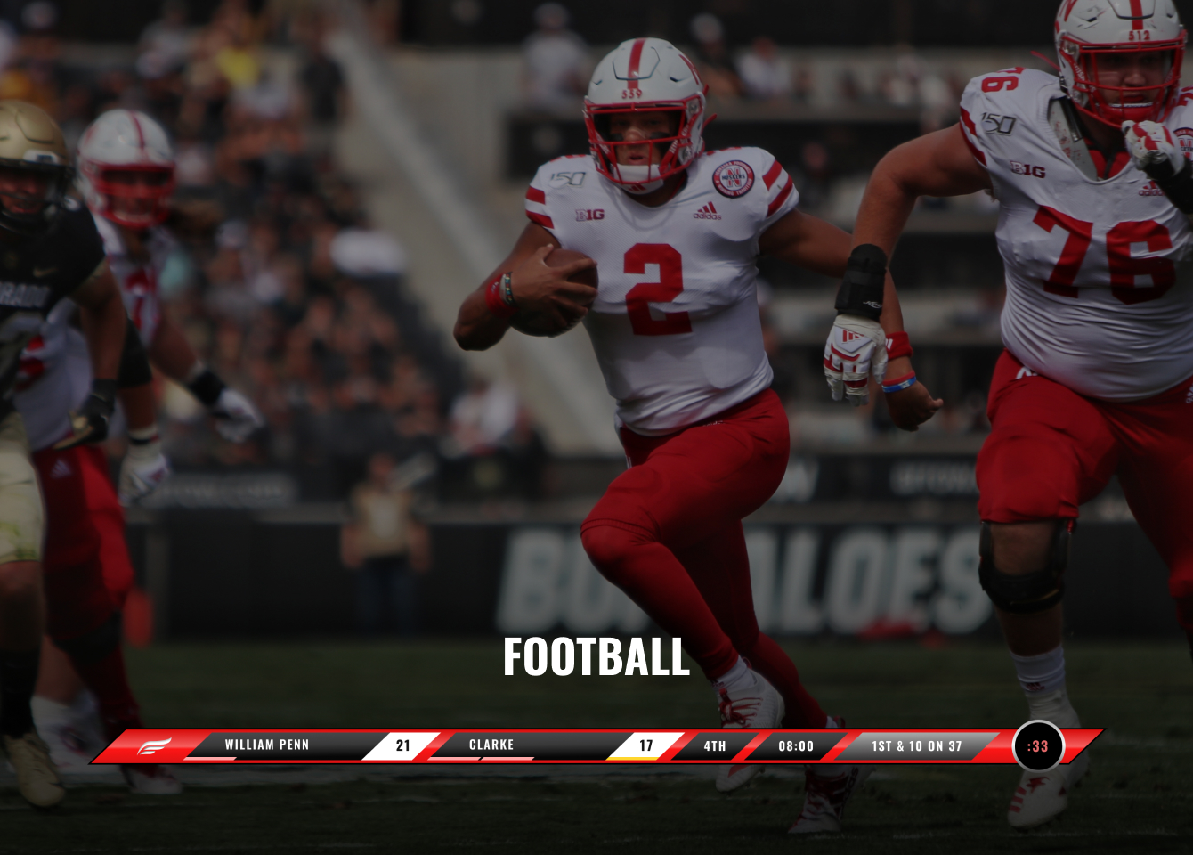 Broadcast Overlays: on your live video