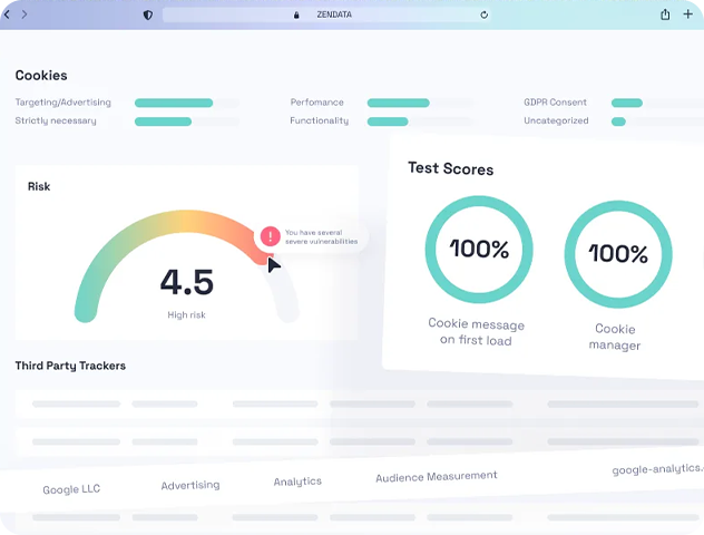 Website Scanner | Real Time Privacy Assessment | Zendata