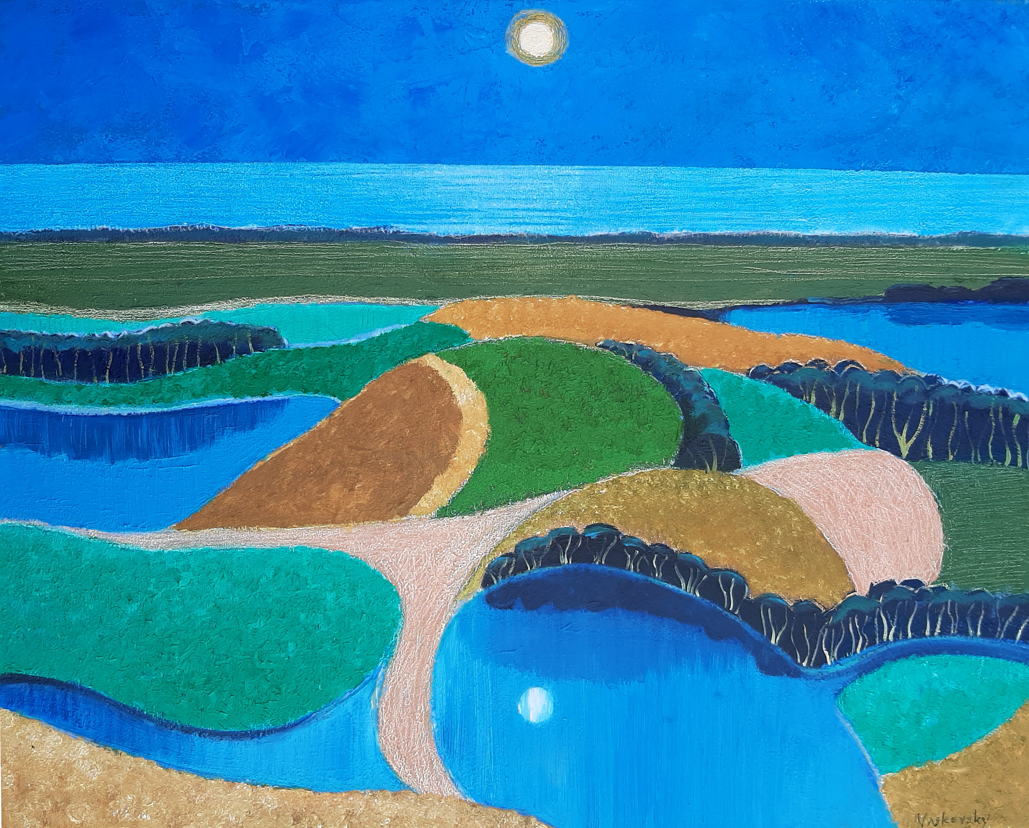 Moon Mirror by Vadim Vaskovsky.