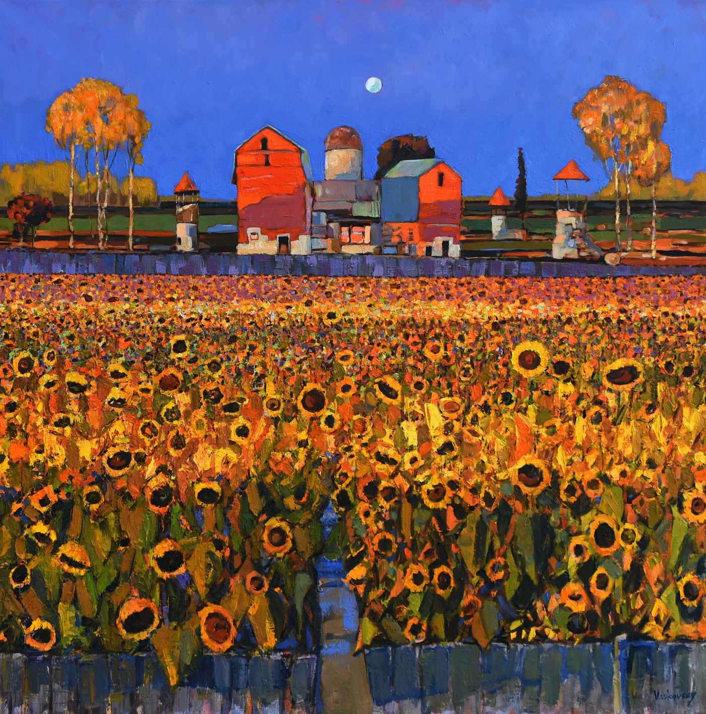 Red Barn by Vadim Vaskovsky.