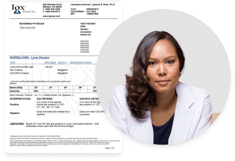 Diagnose & Treat Lyme & Co-Infections Using the IGeneX ImmunoBlot Test