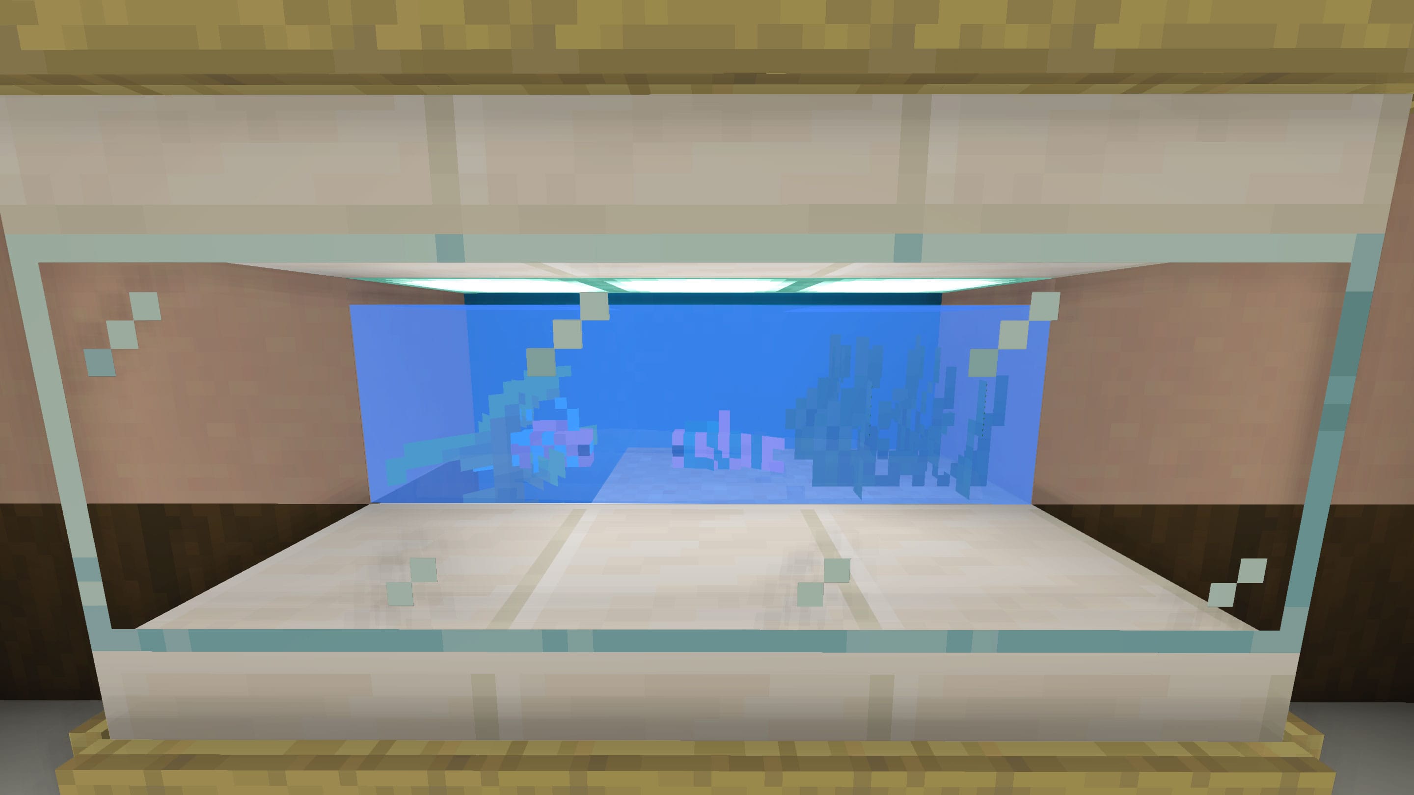 Aquarium + stand by cathialoria | Minecraft Build Tutorial