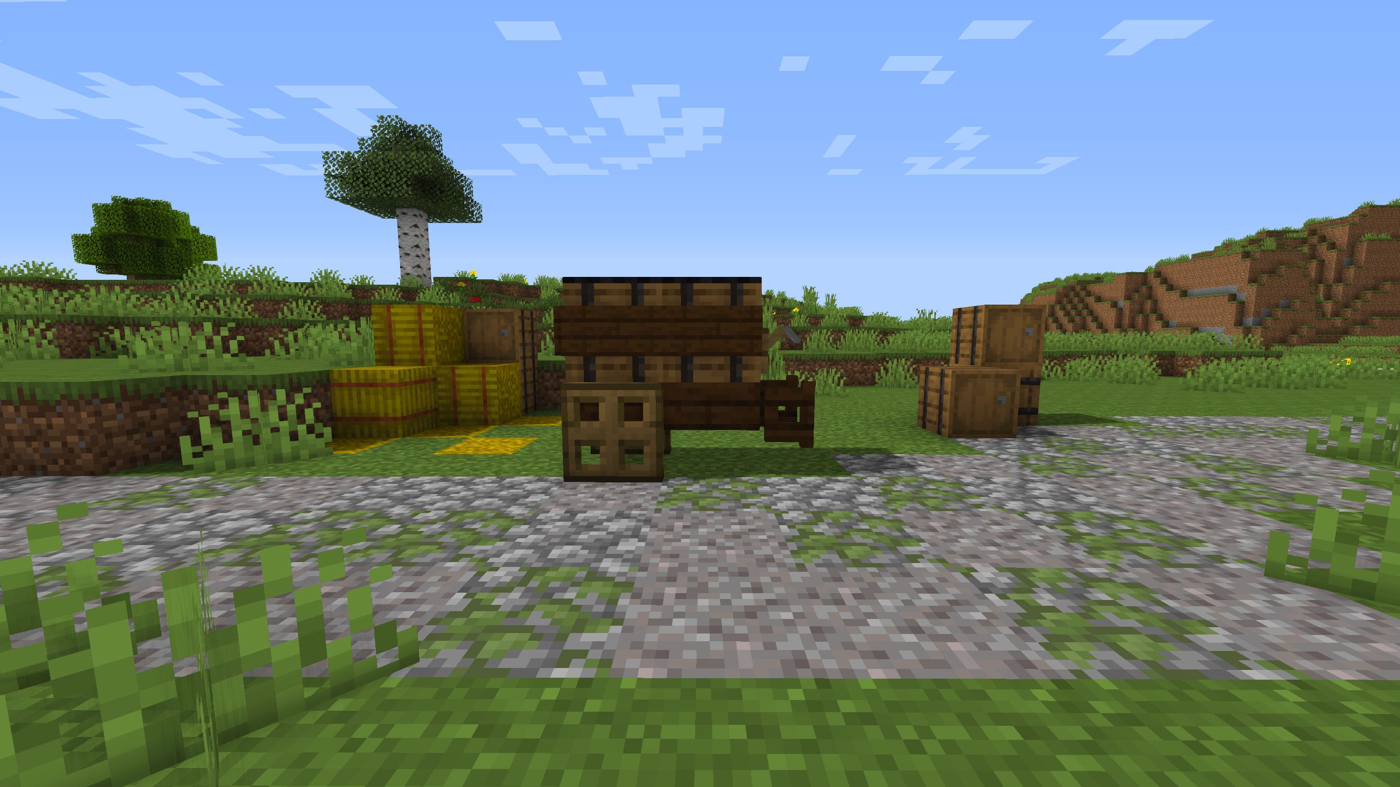 Cart + Barrels by jgerecke | Minecraft Build Tutorial