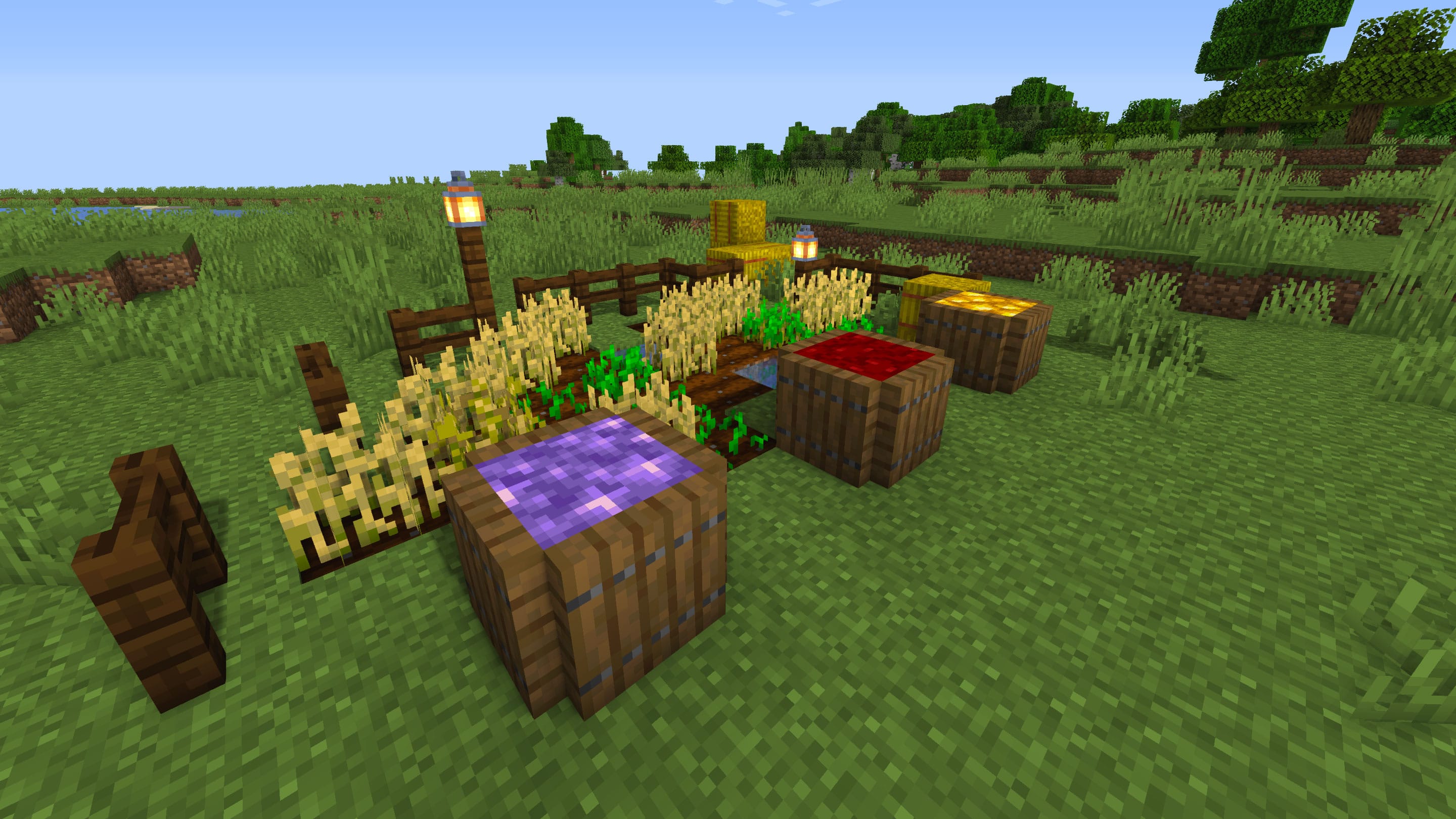 Fruit Barrels by JotBot | Minecraft Build Tutorial