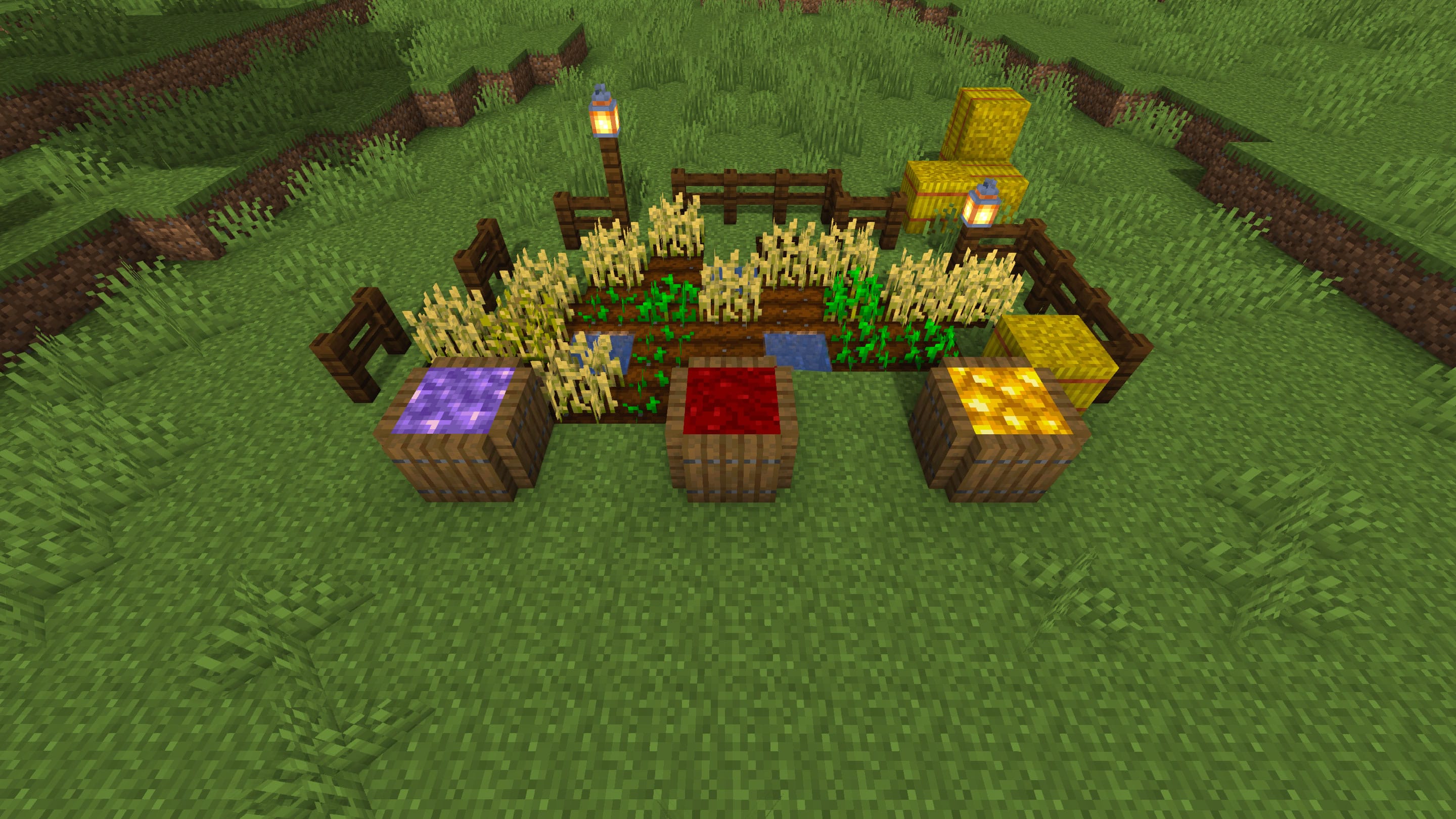 Fruit Barrels by JotBot | Minecraft Build Tutorial