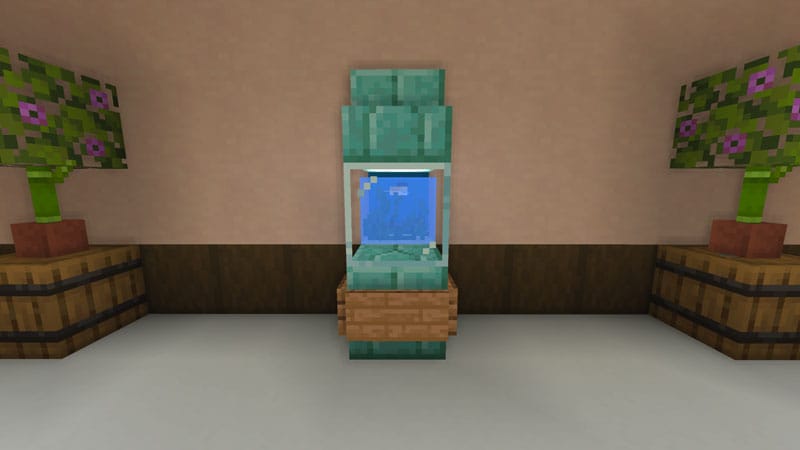 Aquarium + stand by cathialoria | Minecraft Build Tutorial