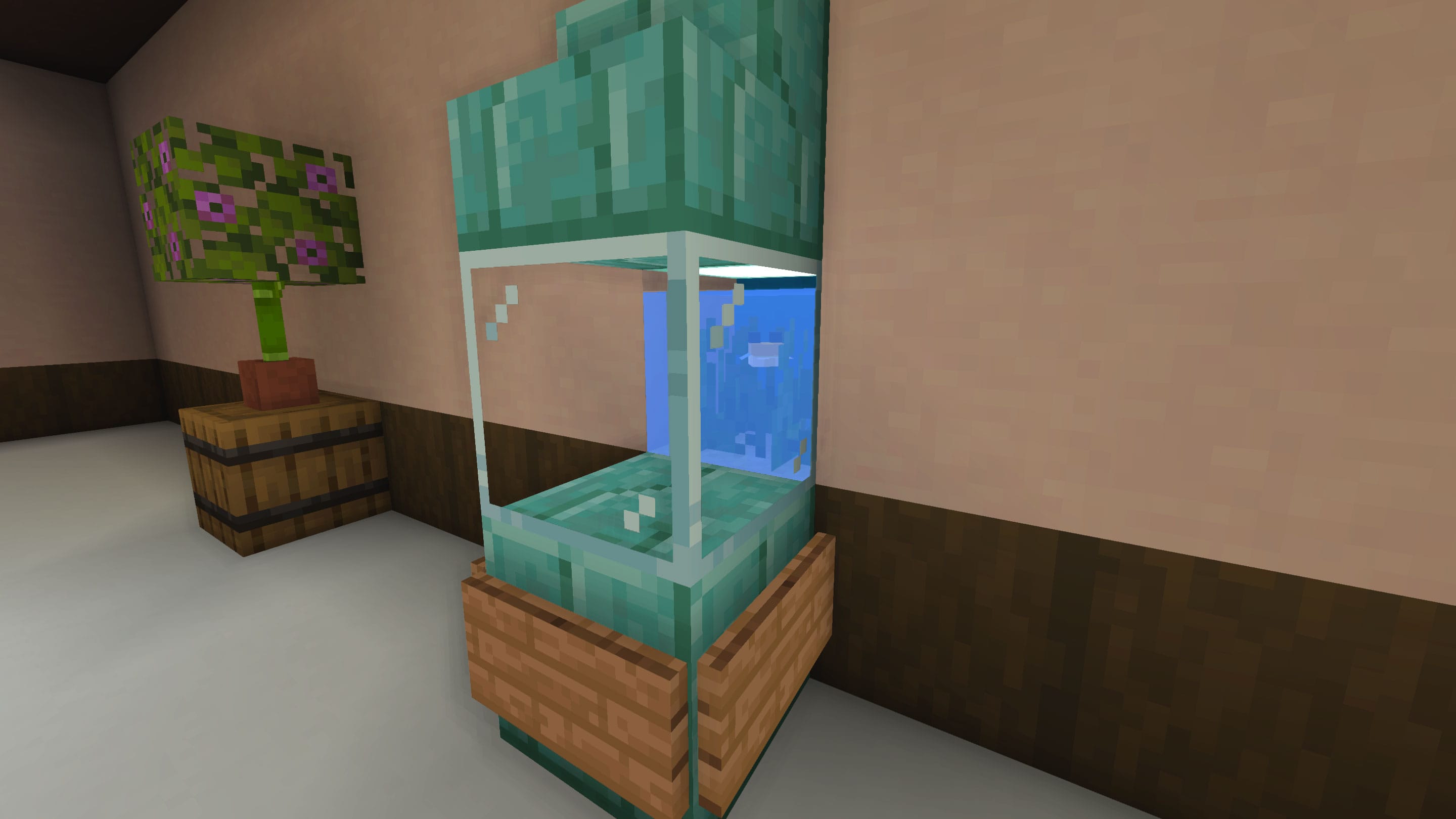 Small Aquarium + Stand by cathialoria | Minecraft Build Tutorial