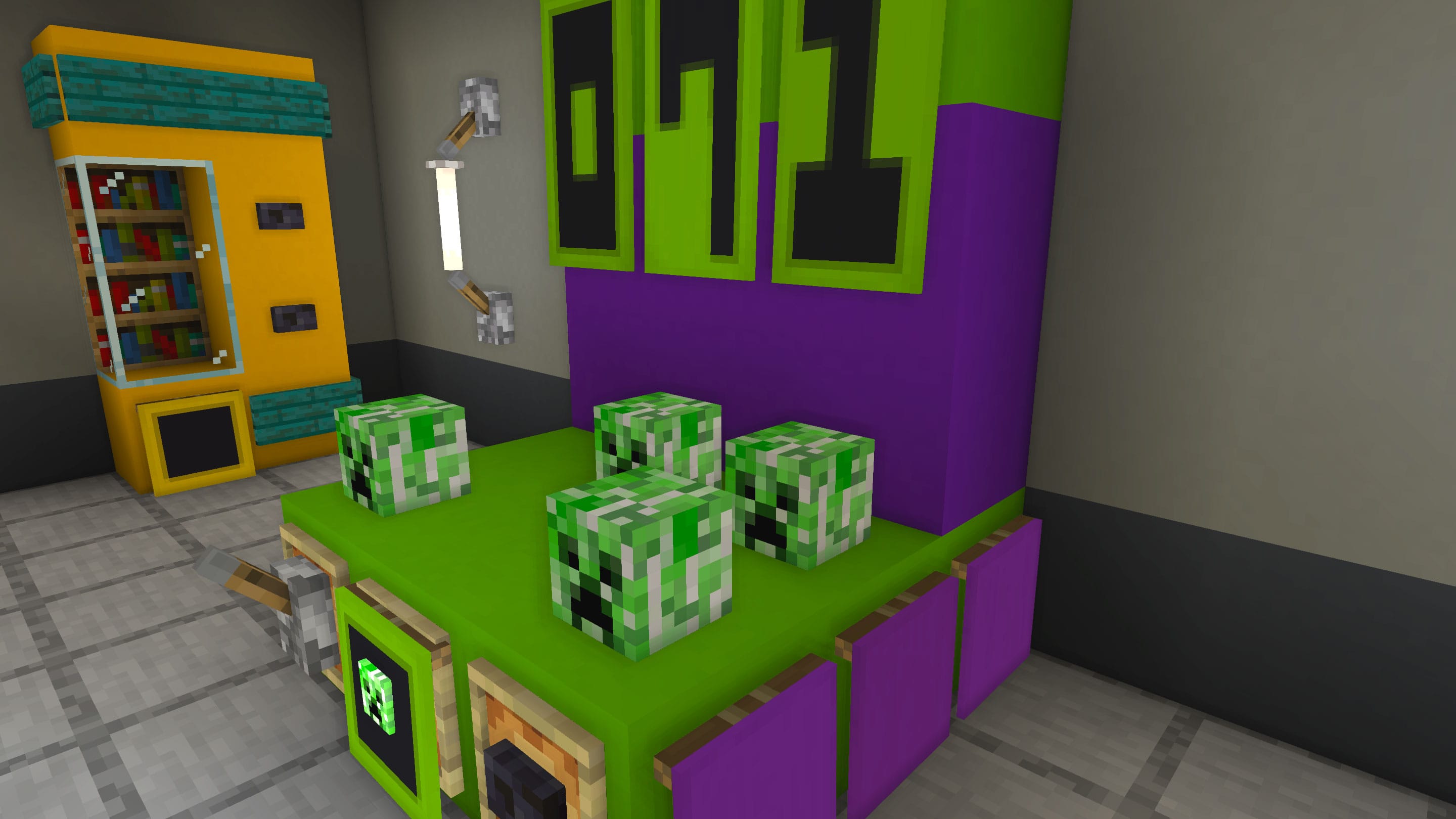 Whack a mole game by JotBot | Minecraft Build Tutorial