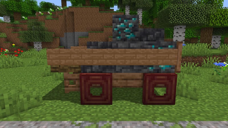 Cart + Hay by jgerecke | Minecraft Build Tutorial