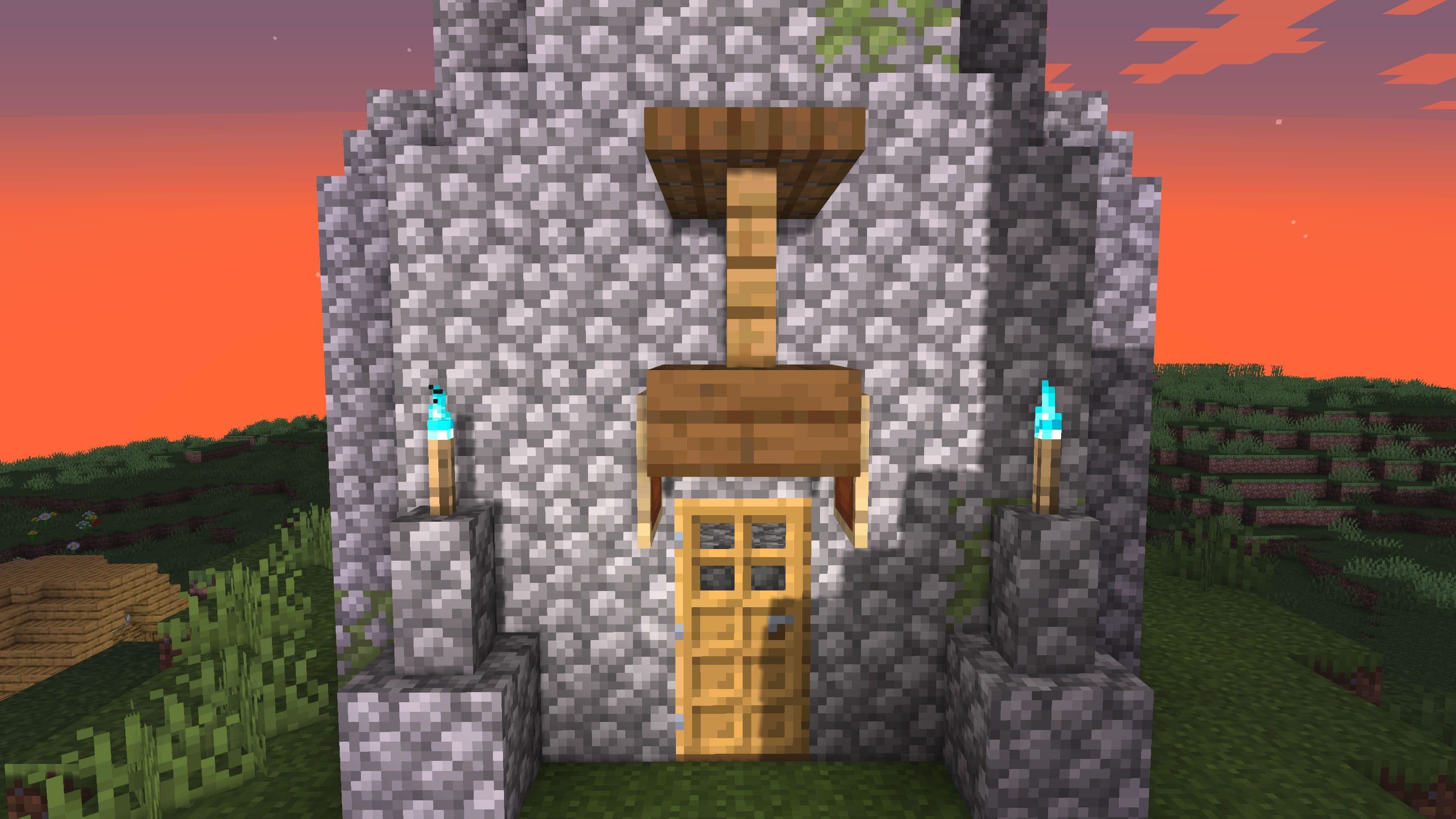 Hanging Item Shop Sign By Blaubart Minecraft Build Tutorial