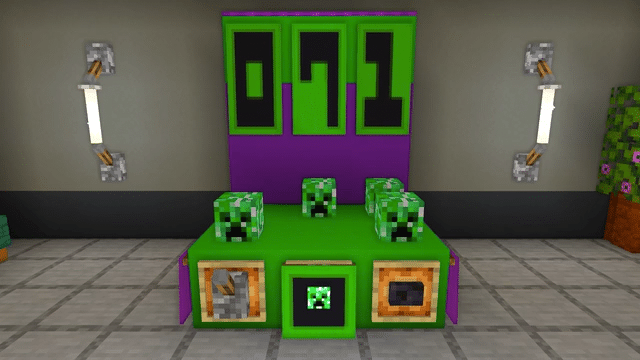 Whack a mole game by JotBot | Minecraft Build Tutorial