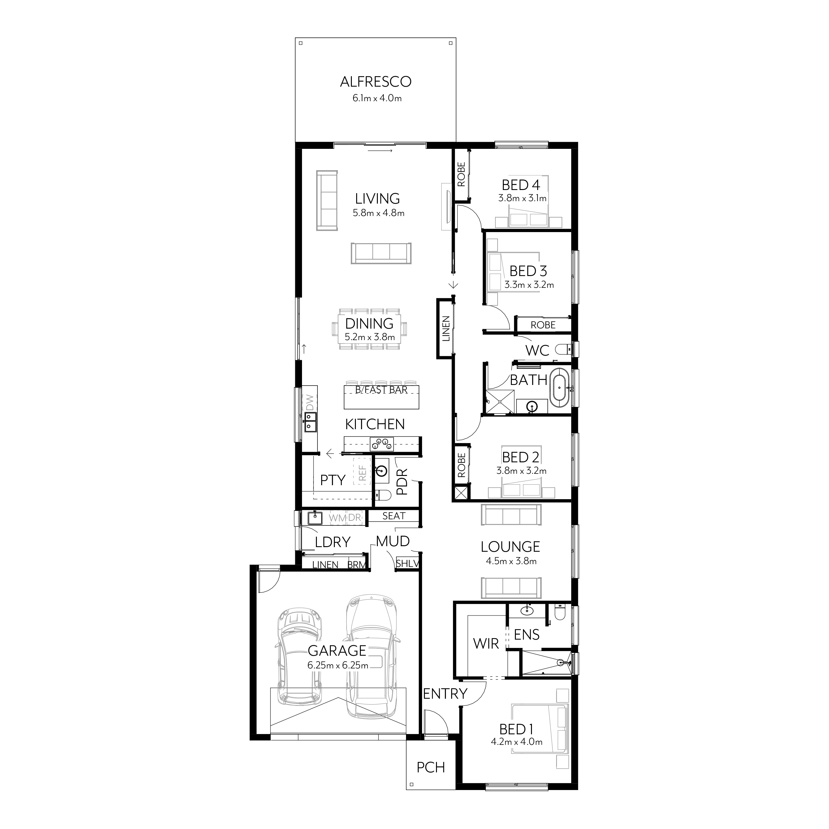 The Lachlan Home Design | Lane Housing Co