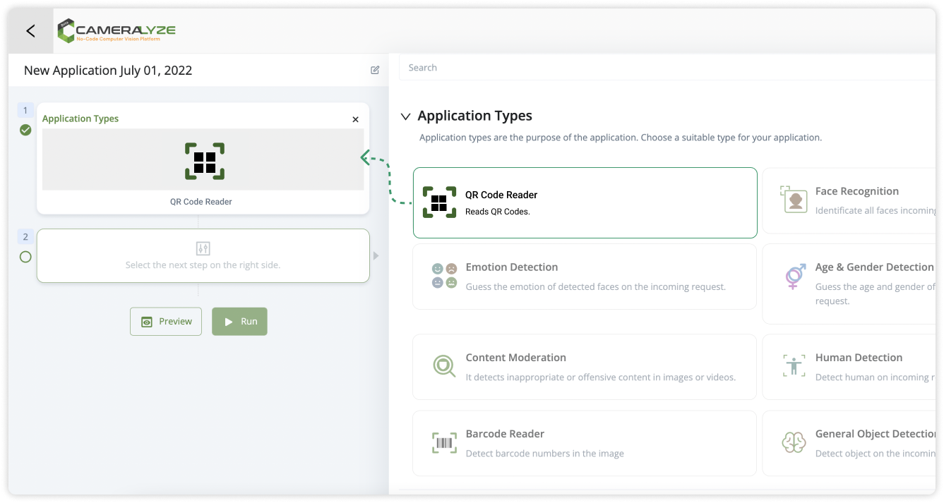 QR Code Reader in Computer Vision