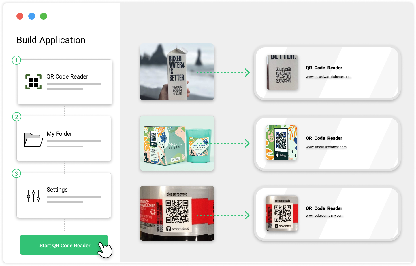 QR Code Reader in Computer Vision