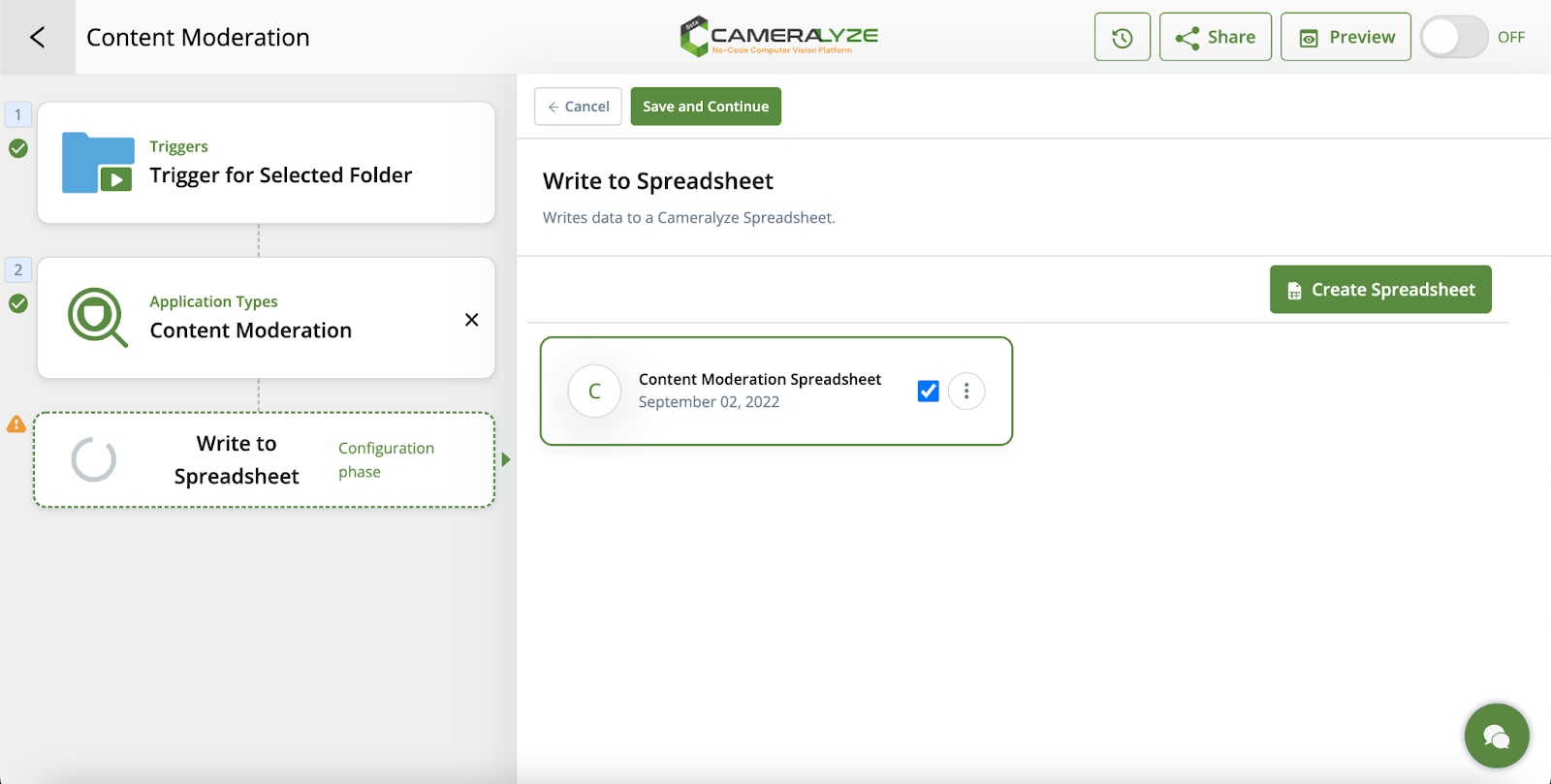 How to Build Content Moderation Application on Cameralyze?