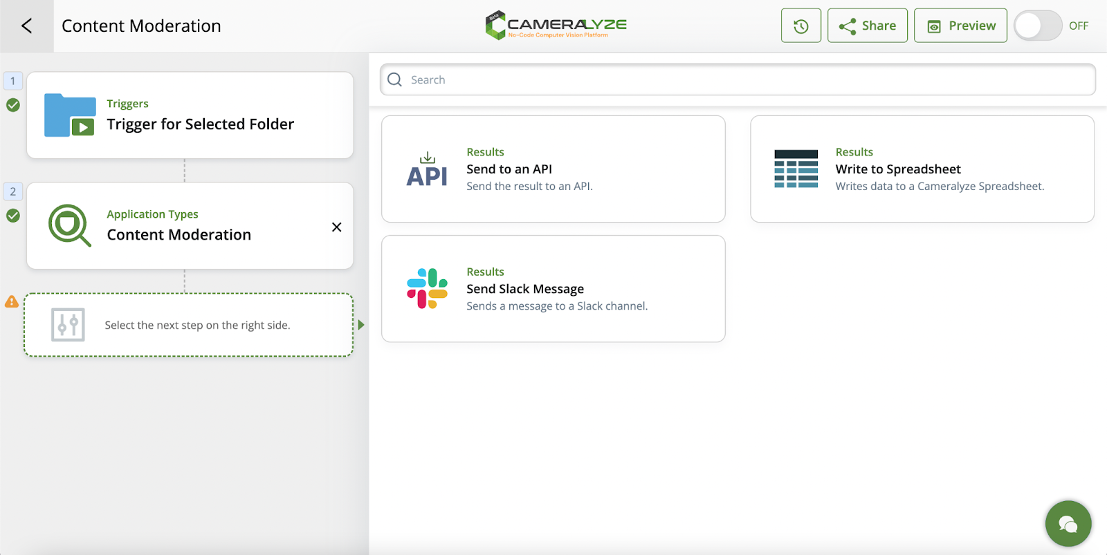 How to Build Content Moderation Application on Cameralyze?