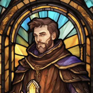 Stained Glass Portrait