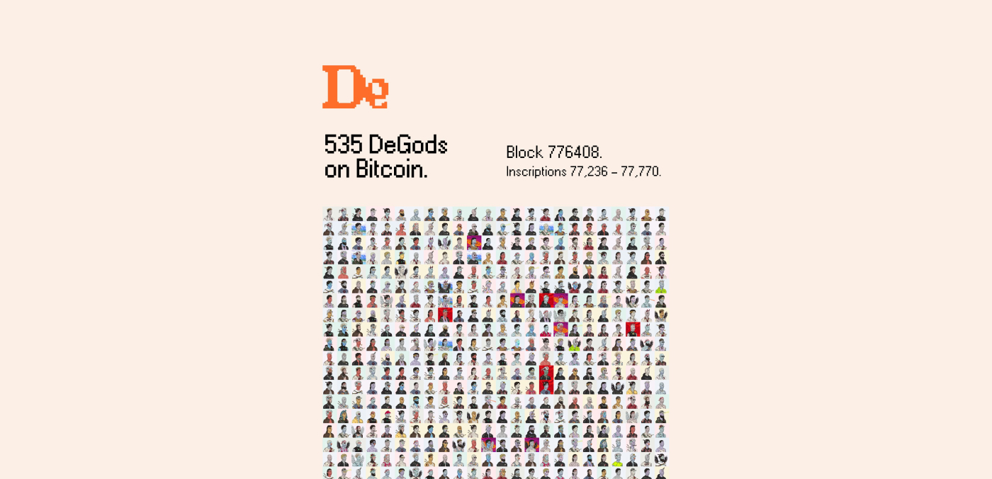 How to Mint DeGods Ordinals Bitcoin NFTs with Xverse