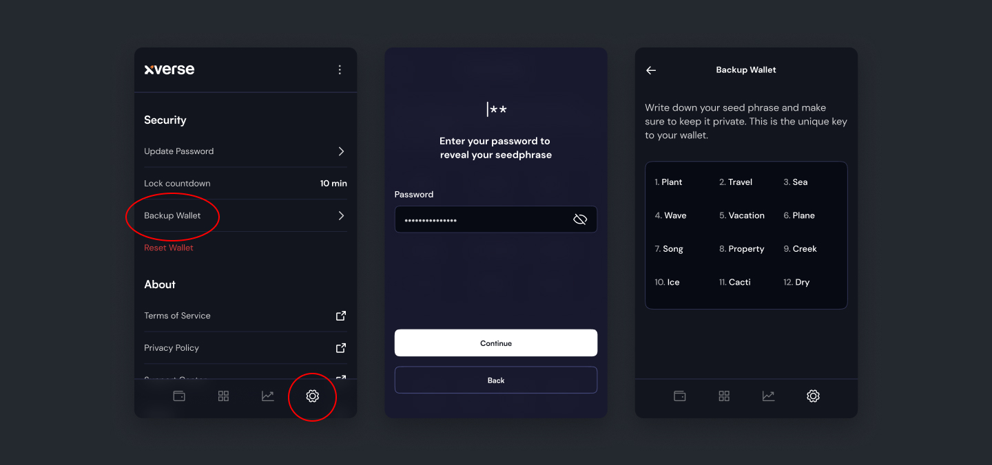 Xverse Account Migration Guide