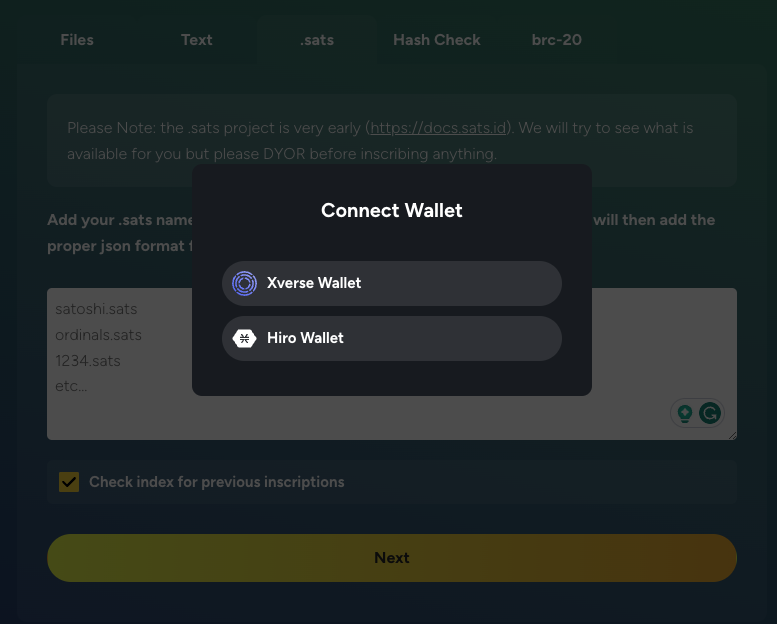 What Are .Sats Names on Bitcoin?