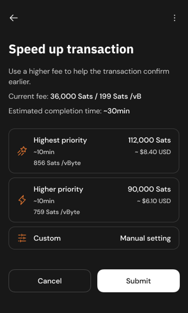 How to Speed Up Bitcoin Transfers Using Replace-By-Fee (RBF)