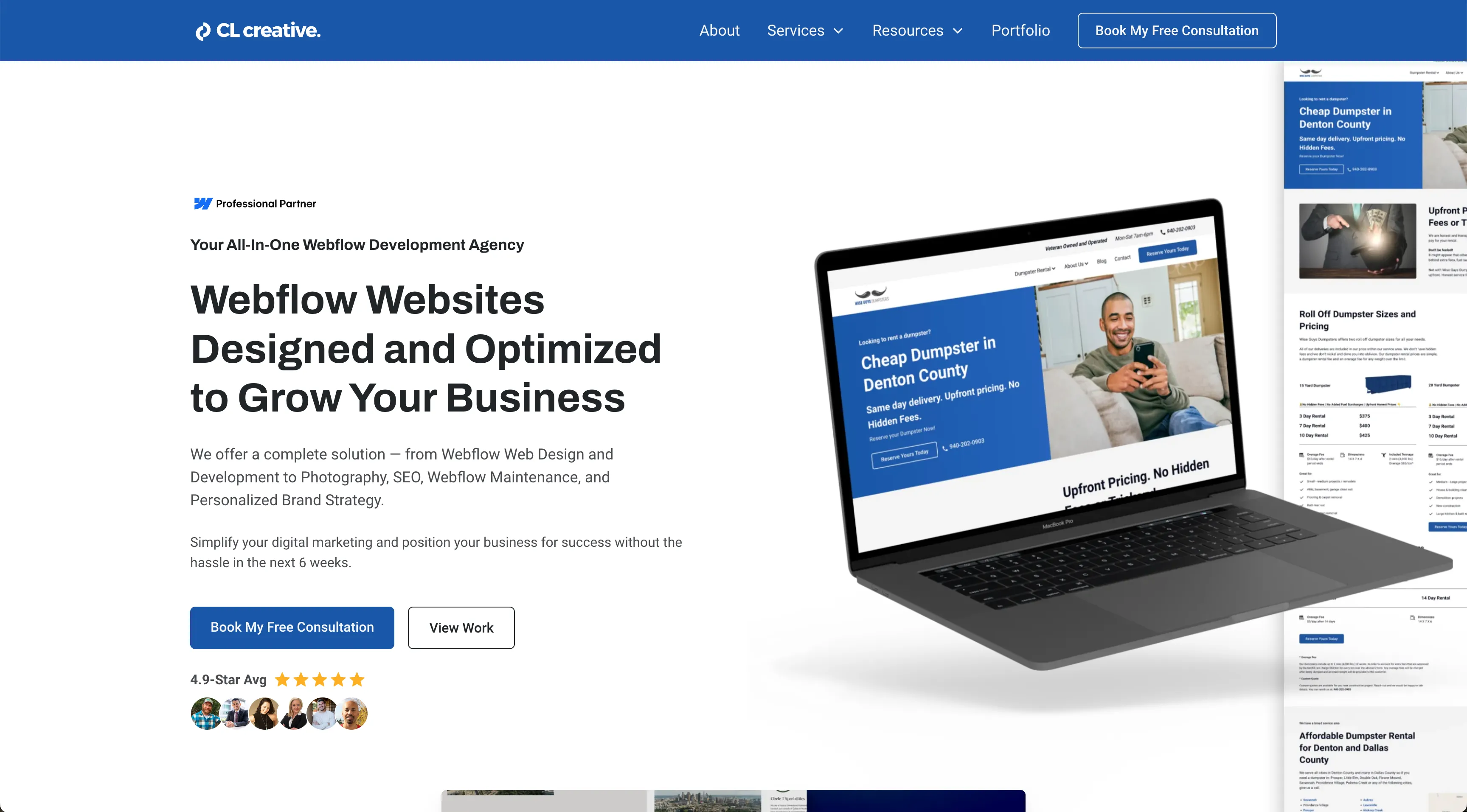 Webflow Web Design and Development Agency