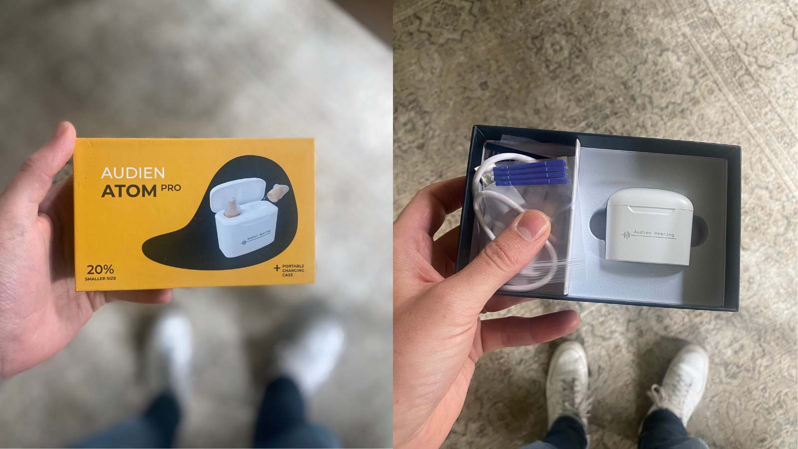Audien Hearing Aid Review - Unboxing, Photos, Pros and Cons
