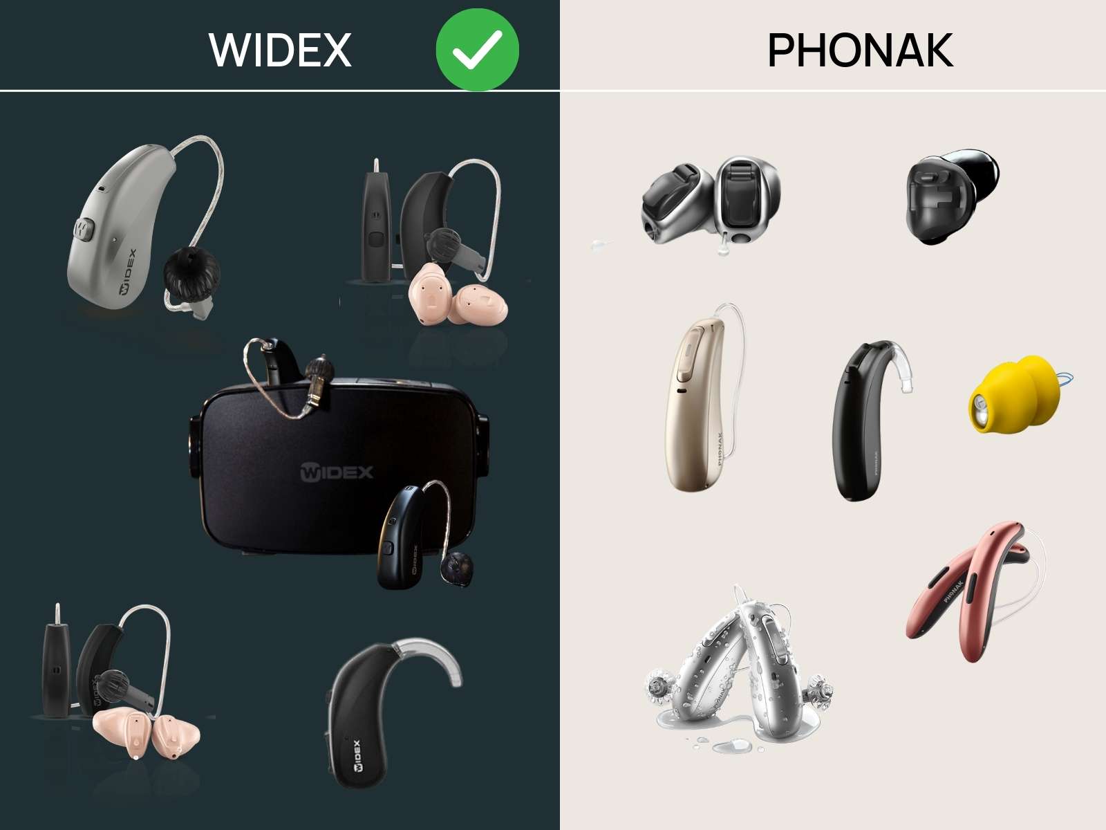 Phonak Vs. Widex Hearing Aids | Head to Head