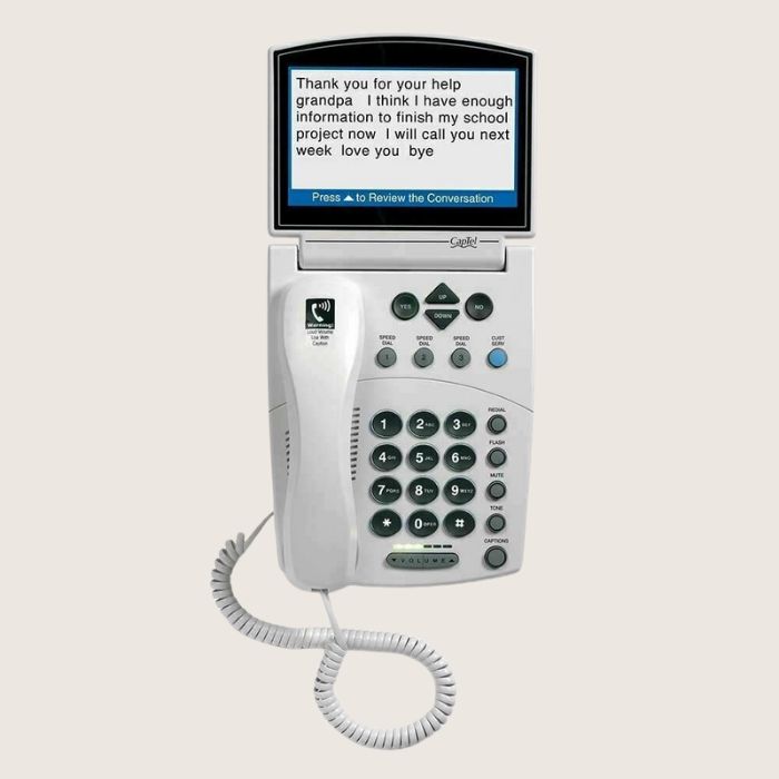 Best Caption Phones For Hearing Loss (With Free Options)