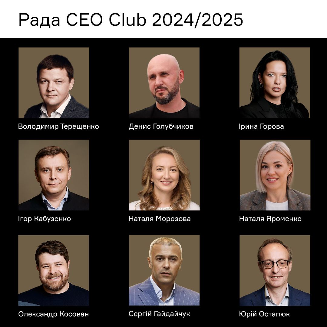 Склад Ради CEO Club 2024\2025 — CEO Club Ukraine