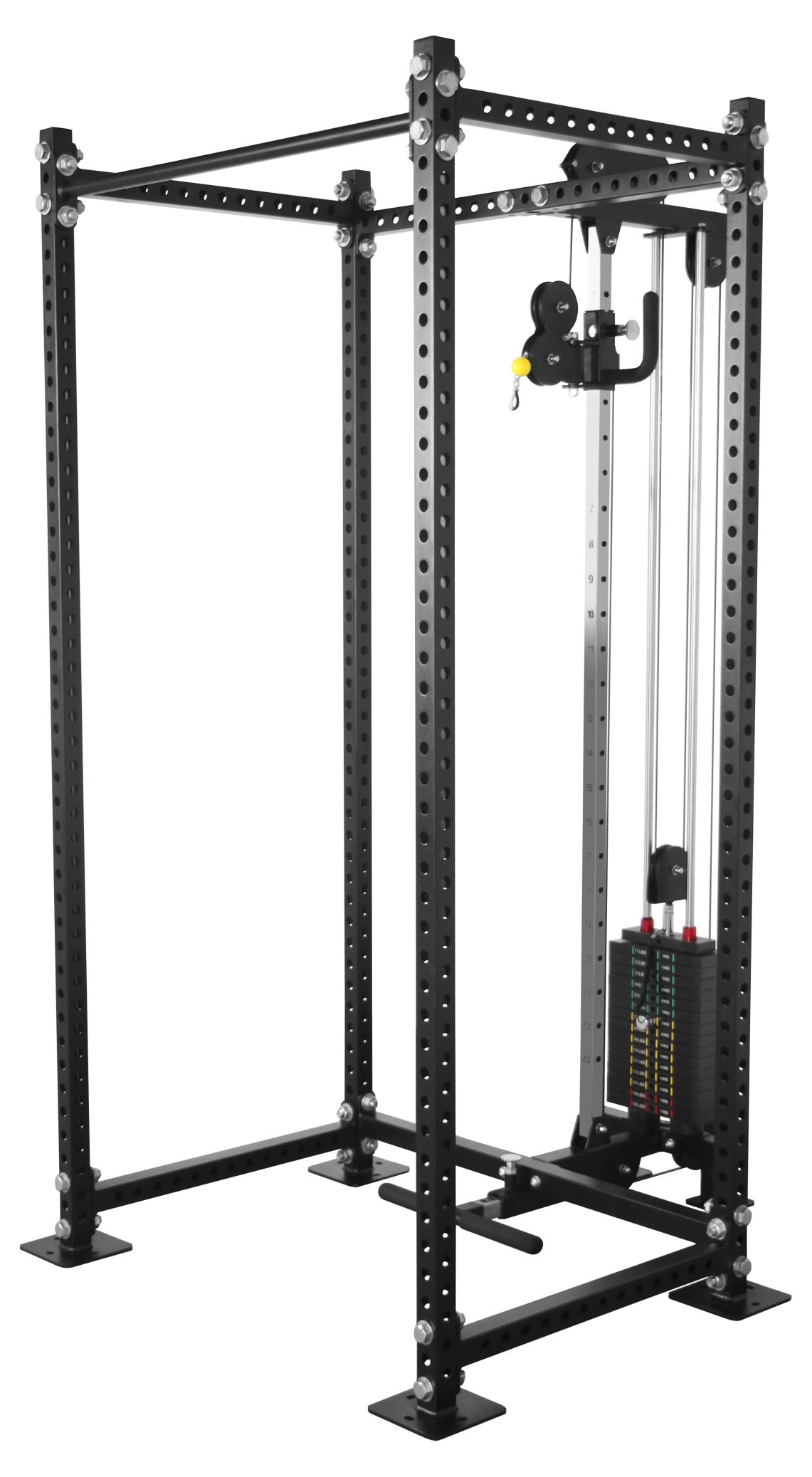Explore Gym Box with High Low Pulley - Selectorized | Outdoor Fitness ...