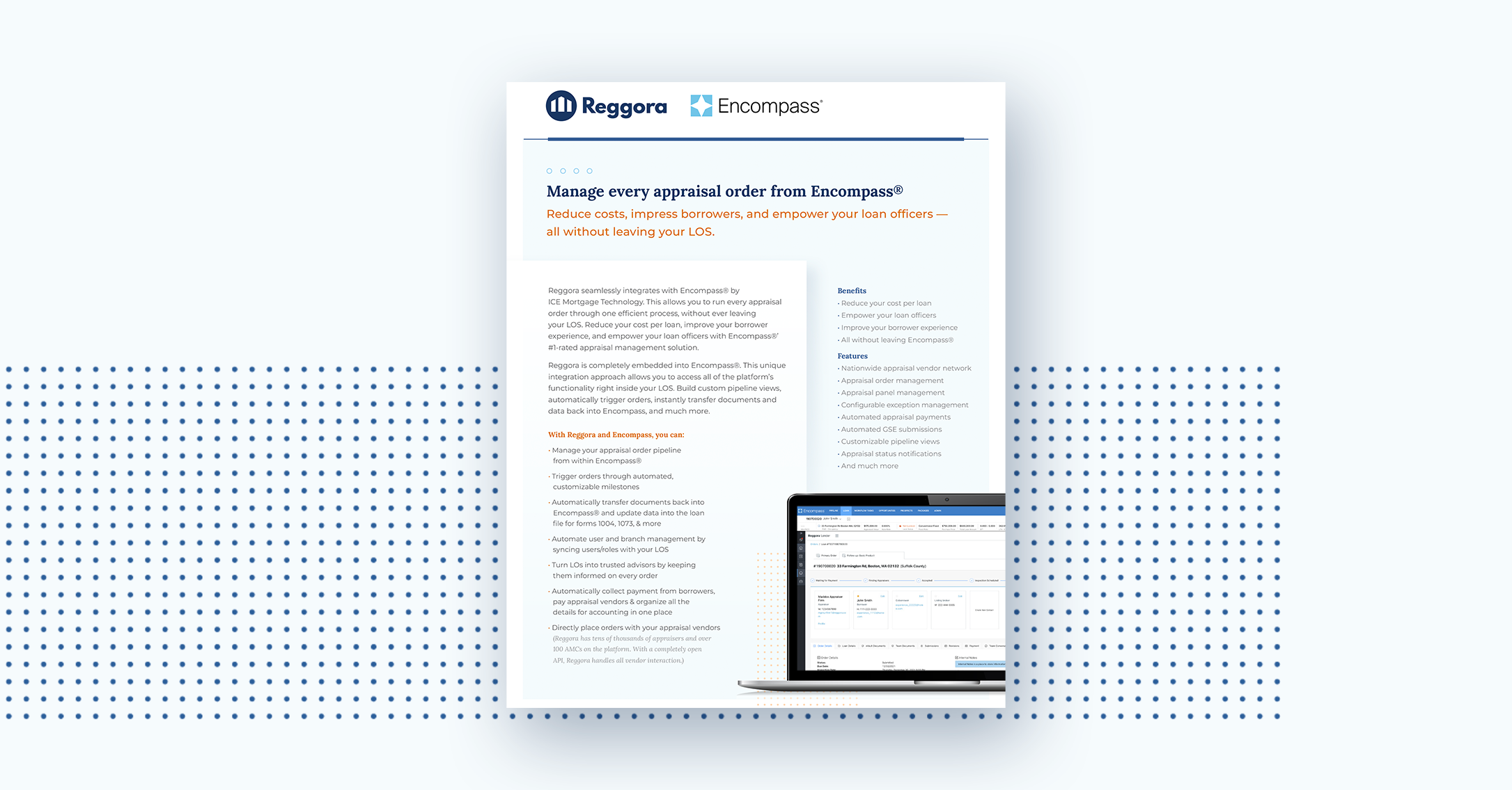 Reggora & Encompass Integration Overview