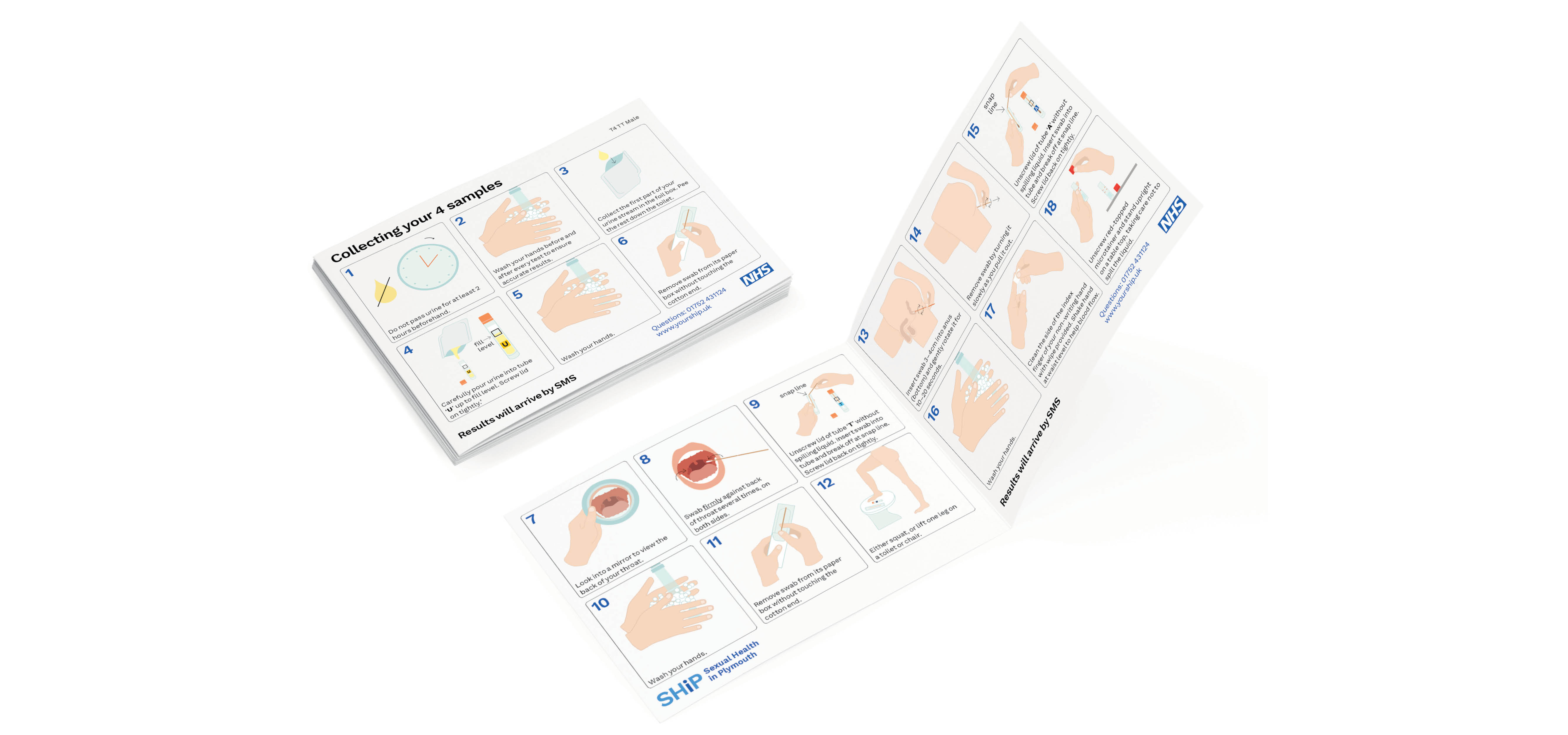 Design Science - NHS Sexual Health Centre STI home testing kits