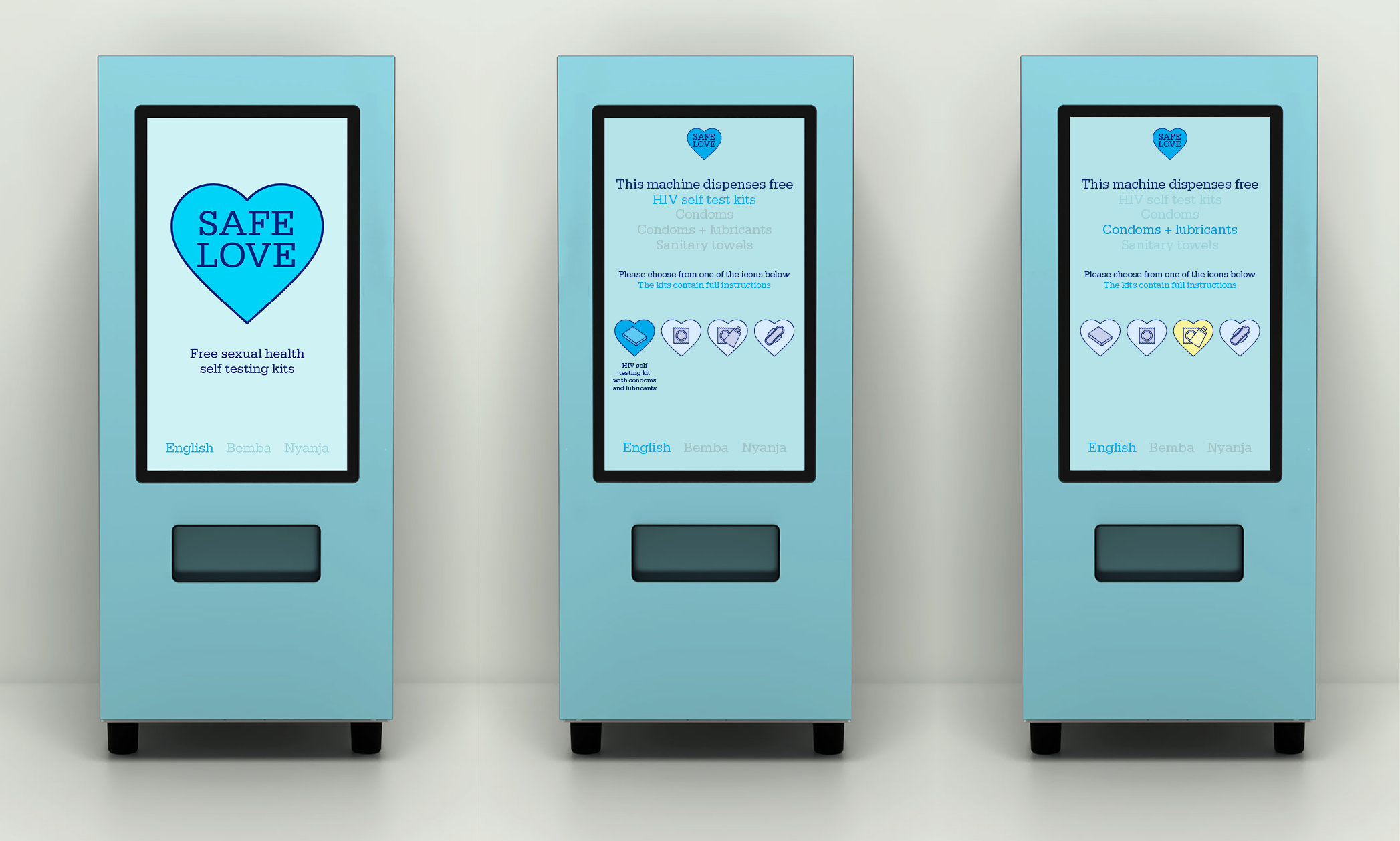 Design Science - HIV self testing vending machine kit for young people ...