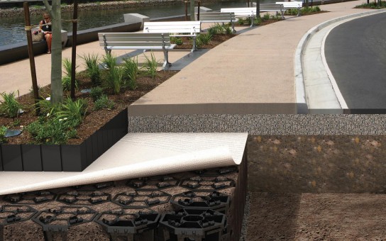 Milford – Geocomposite membrane