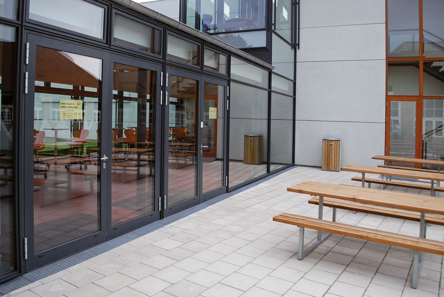 Milford areas: Threshold channels and roof garden channels