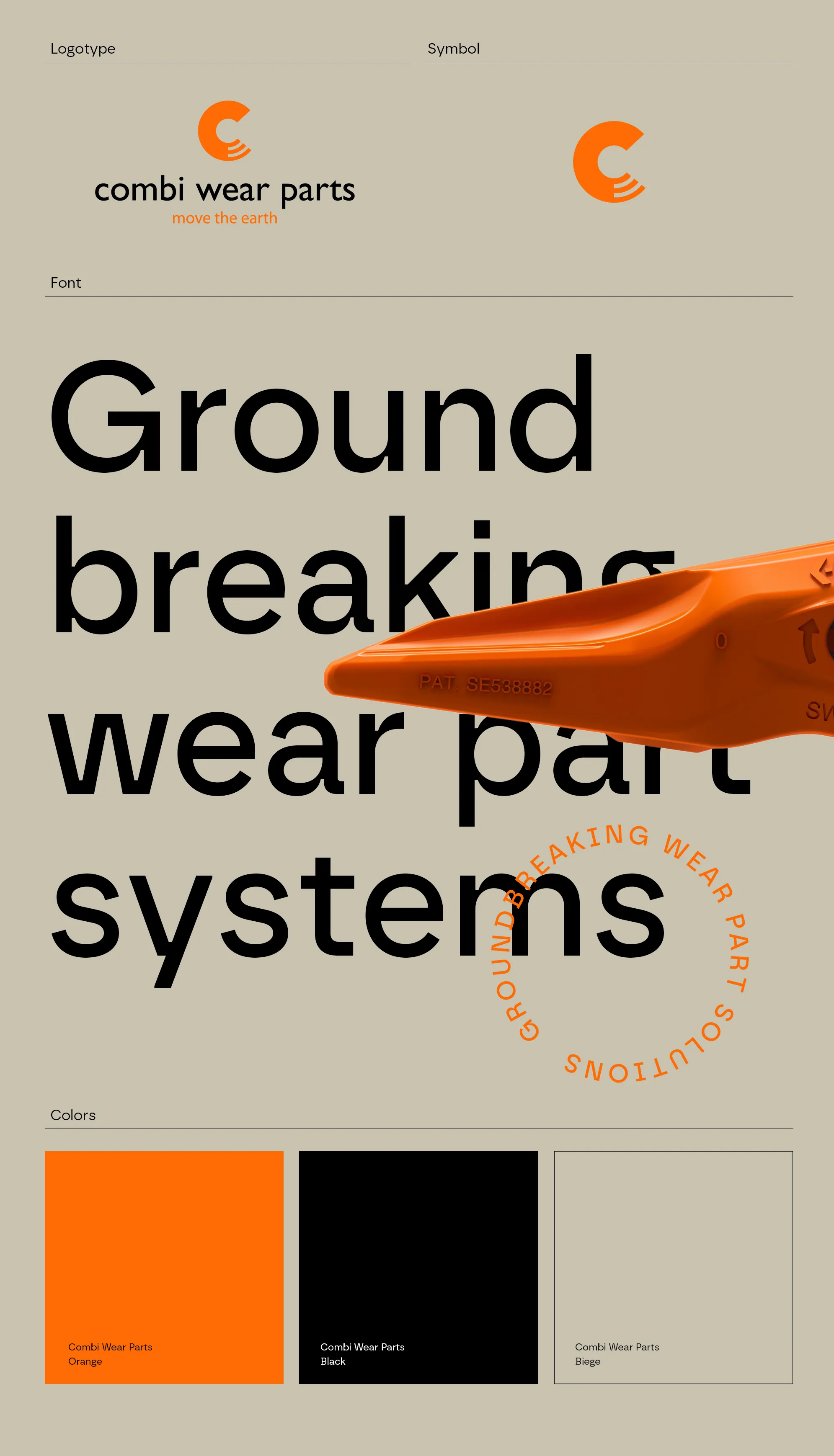 Combi Wear Parts Rebrand - Case | Happy Republic