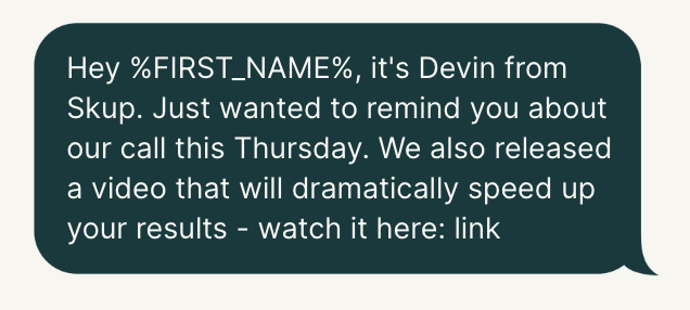 Live Webinar Launch SMS Sequence (Webinar SMS Swipe File)