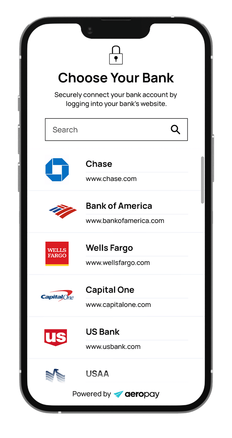 Aeropay | Secure Bank Transfer Payments