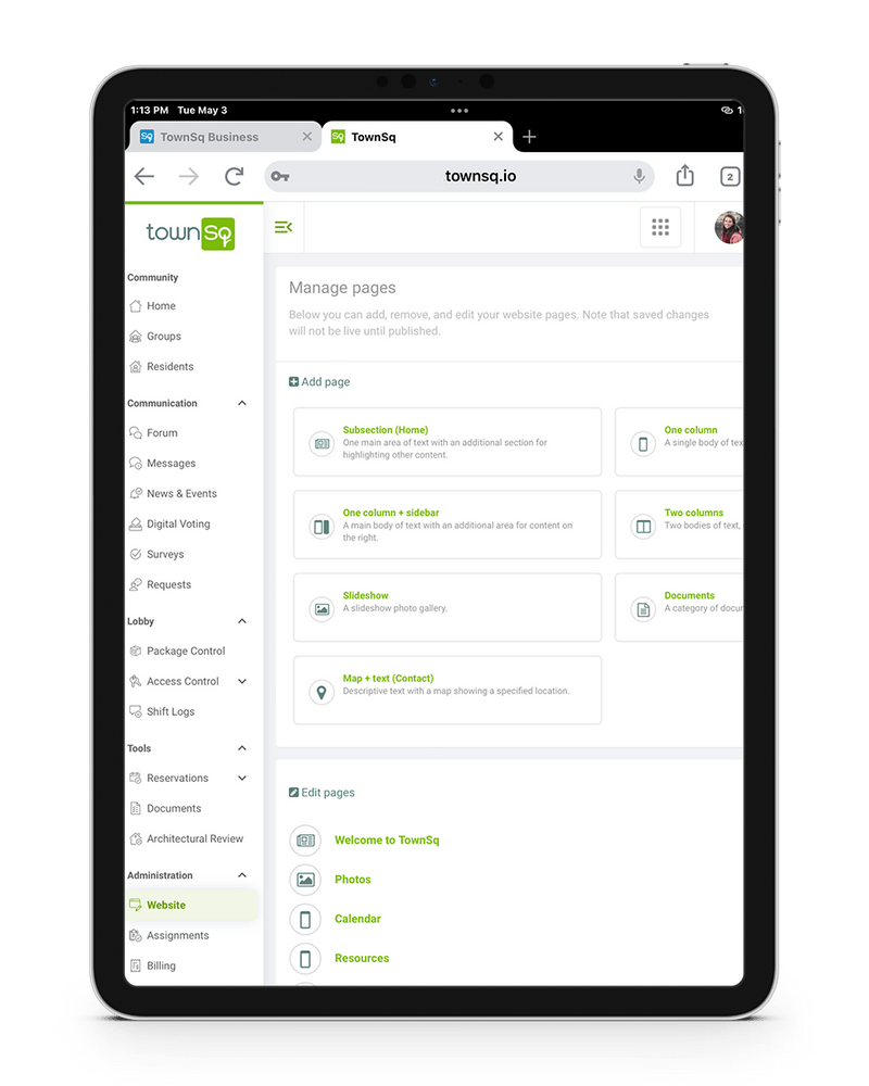 Community Management App | TownSq