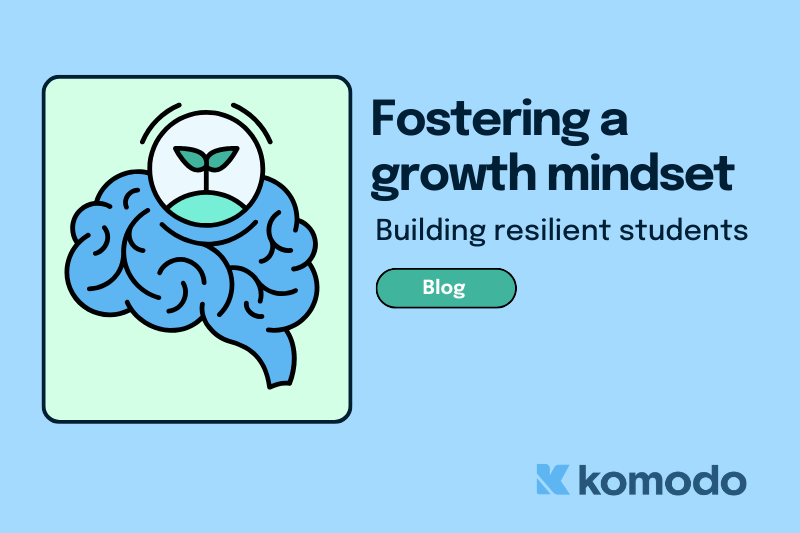 Fostering a growth mindset: Building resilient students | Komodo Wellbeing