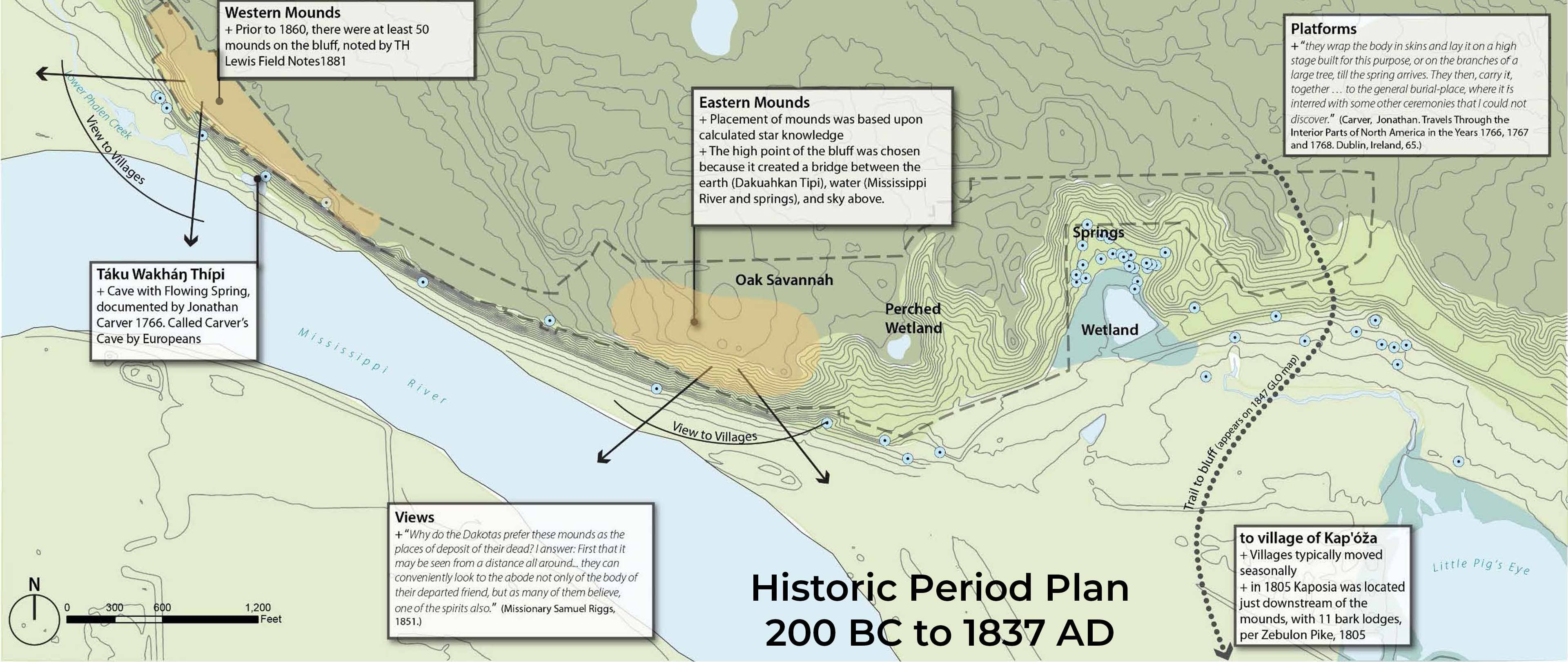 Indian Mounds - St. Paul, Minnesota - Heritage & Cultural Design
