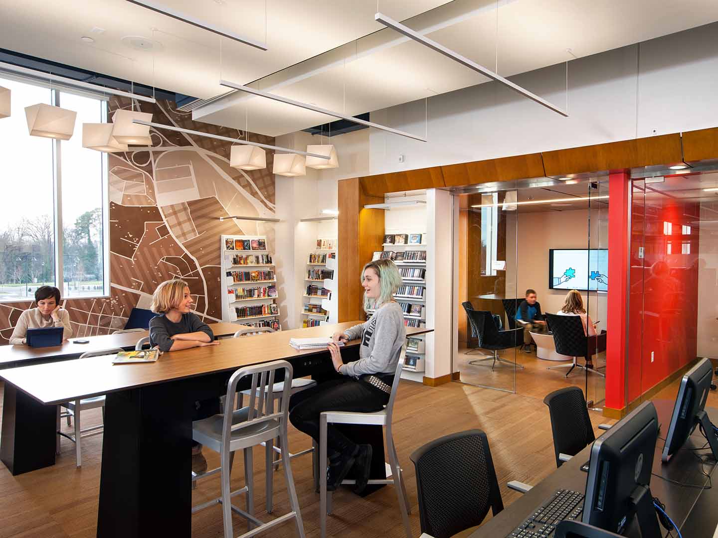 Libbie Mill Library - Henrio, Virginia - Learning Design