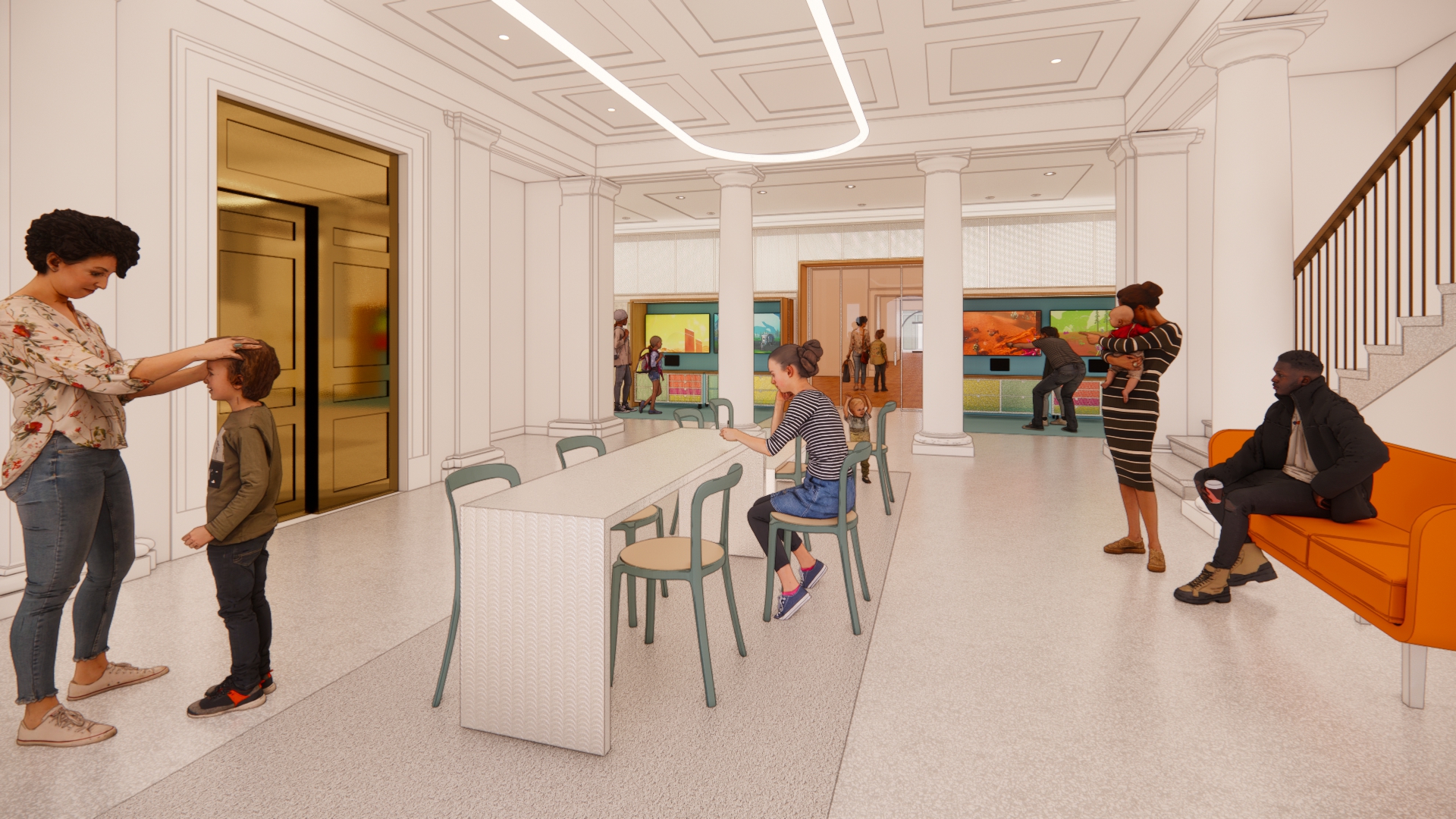 Transformed Joseph Education Center at the Baltimore Museum of Art Reopens