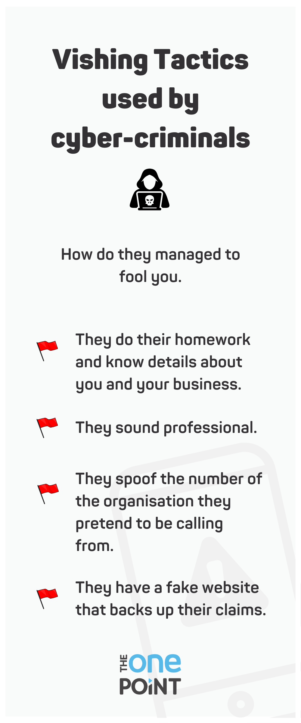 The One Point - Vishing: Spot the red flags and protect your business