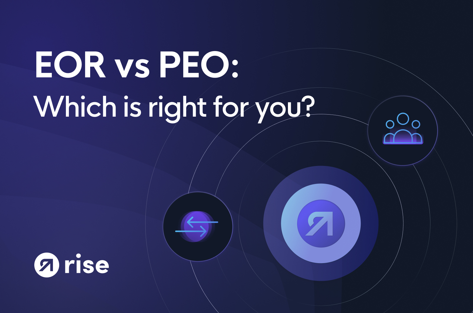 Rise | Employer of Record (EOR) VS Professional Employer Organization (PEO)
