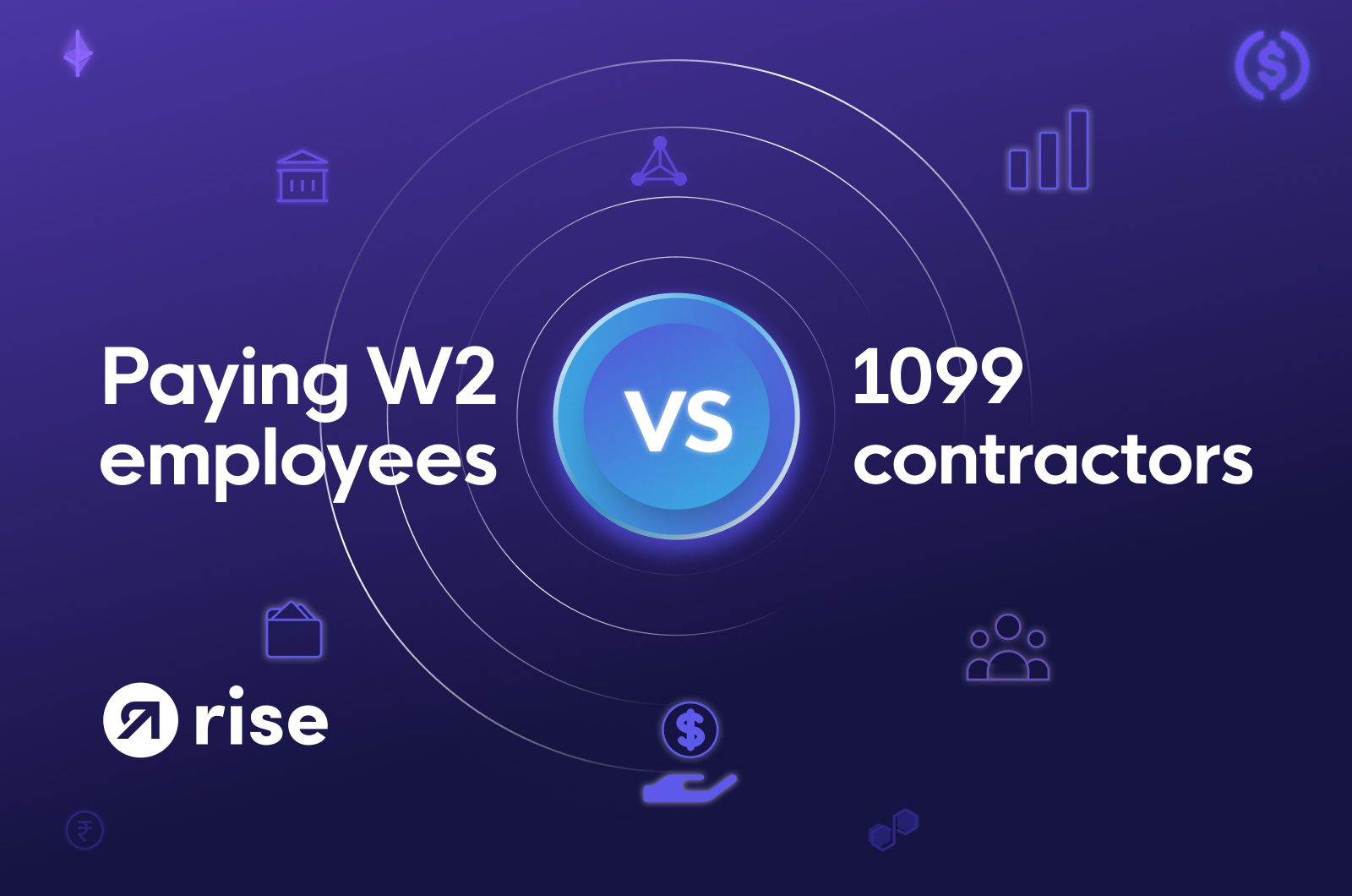 Rise | Paying W2 Employees vs 1099 Contractors in the US