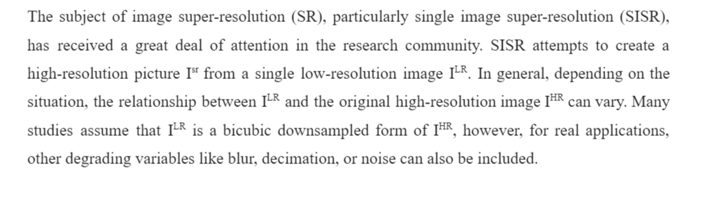 Image Super Resolution is highly connected to deep learning. Know how?