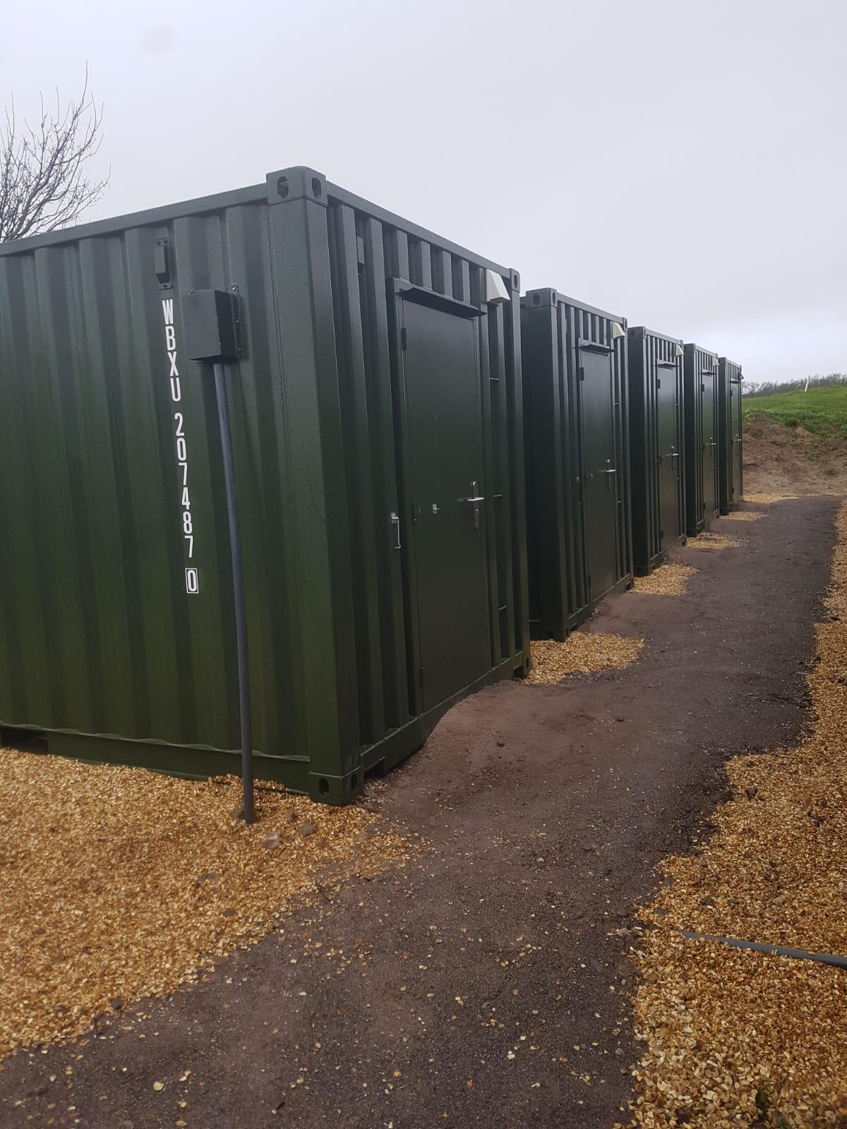 Electrical Charging And Storage Solution Shipping Containers